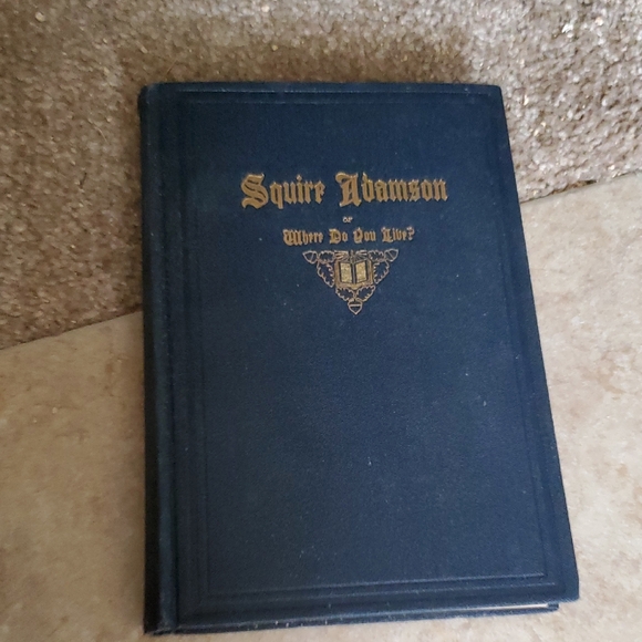 Accents | Vintage Blue Book With Gold Lettering | Poshmark